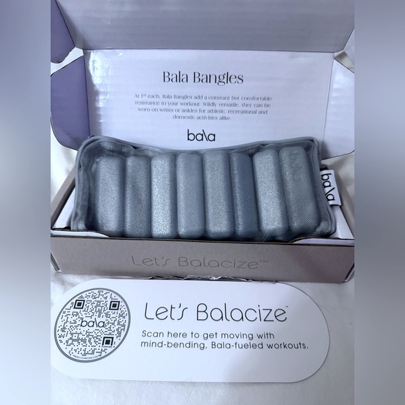 Bala | Other | Bala Bangles In Shine Sparkle Grey B Set | Poshmark